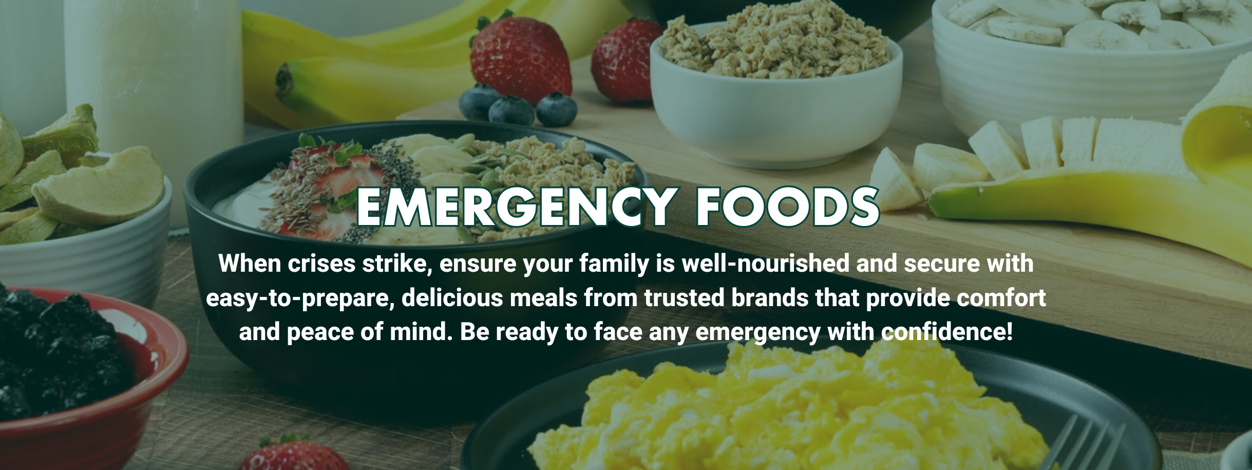 Emergency Foods – Craze Outdoors